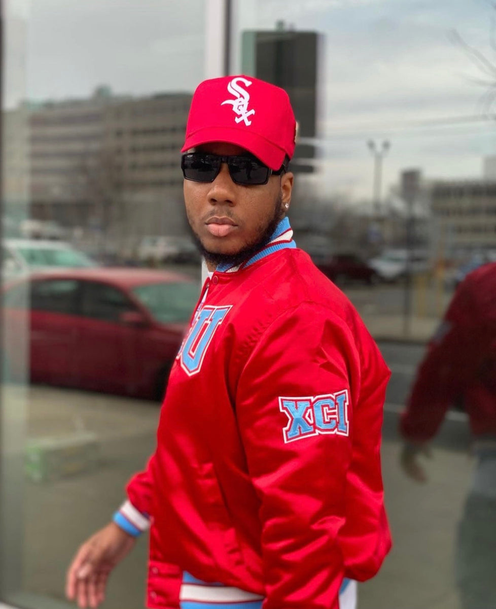 (Men) Delaware State University Satin Jacket – Campus Remix