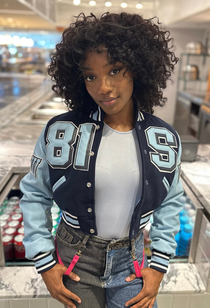 (Women) Spelman College Varsity Jacket – Campus Remix