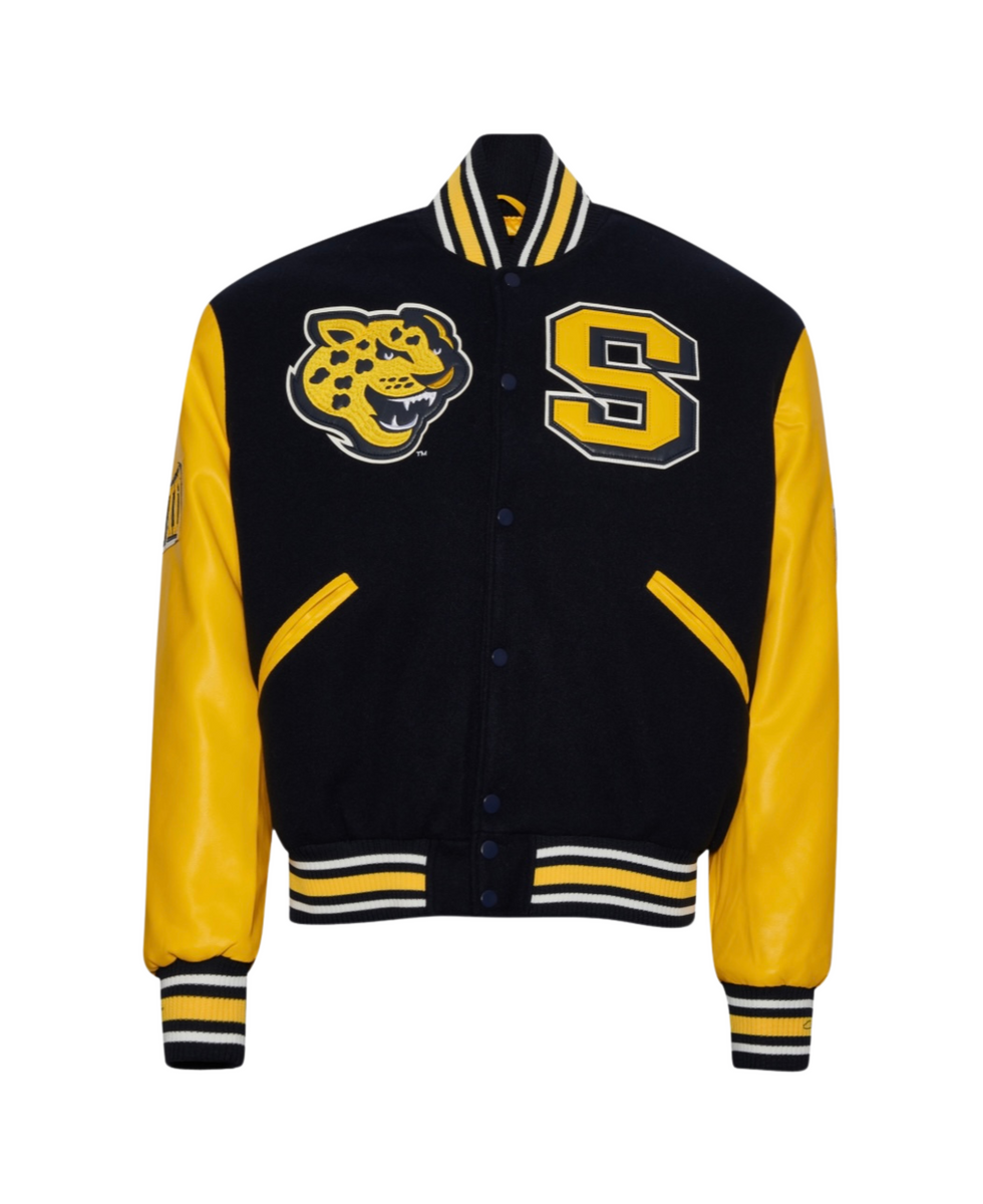 (Men) Southern University Varsity Jacket – Campus Remix
